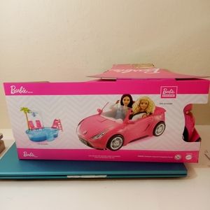 Barbie | Toys | Pink Barbie Convertible Car New | Poshmark
